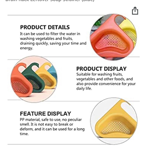 Amazon | Kitchen | Nib Swan Drain Sink Filter Collider | Poshmark